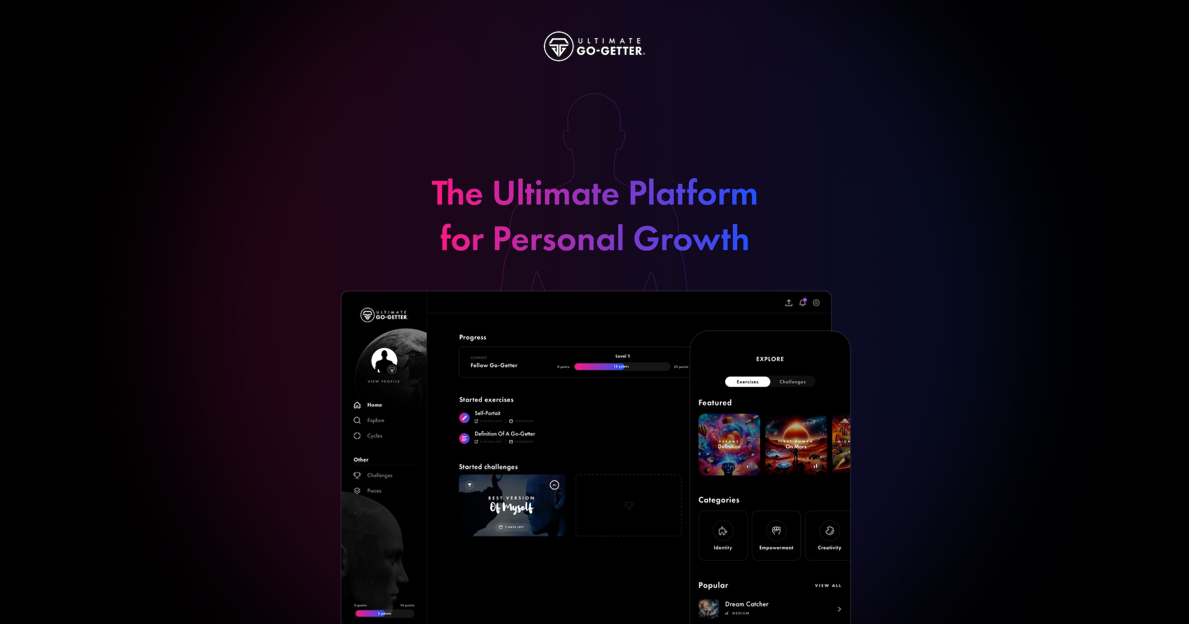 Game • Ultimate Go-Getter